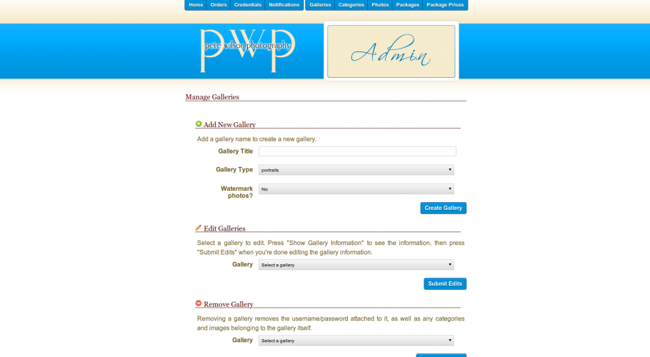 Gallery Manager Black Box Technology